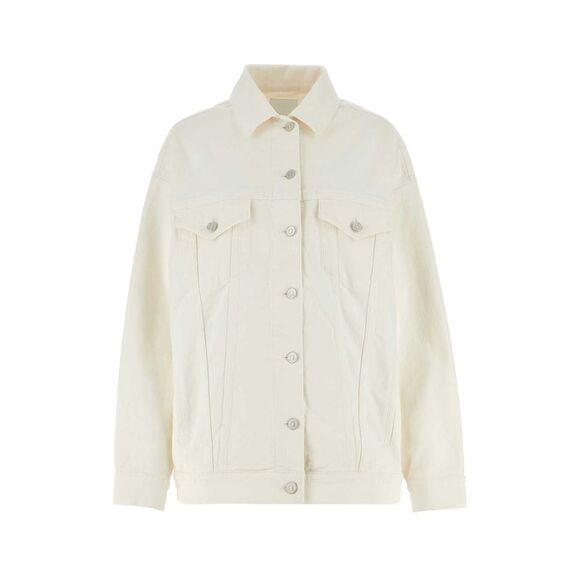 Givenchy | Jackets & Coats | Givenchy White Denim Oversize Jacket | Poshmark
